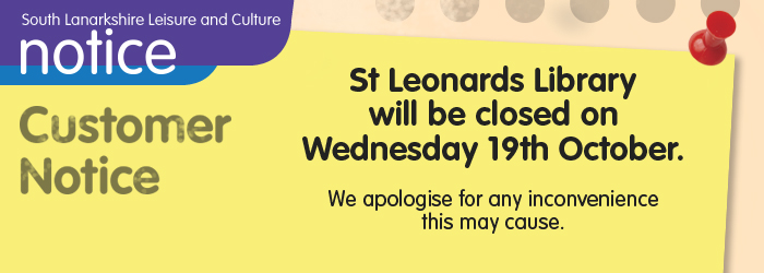St Leonards Library - South Lanarkshire Leisure and Culture