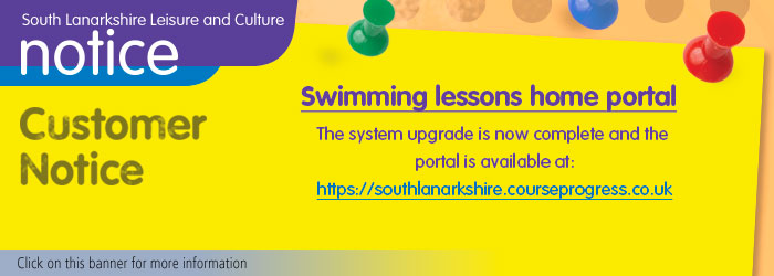 Swimming lessons home portal upgrade now live - sllc
